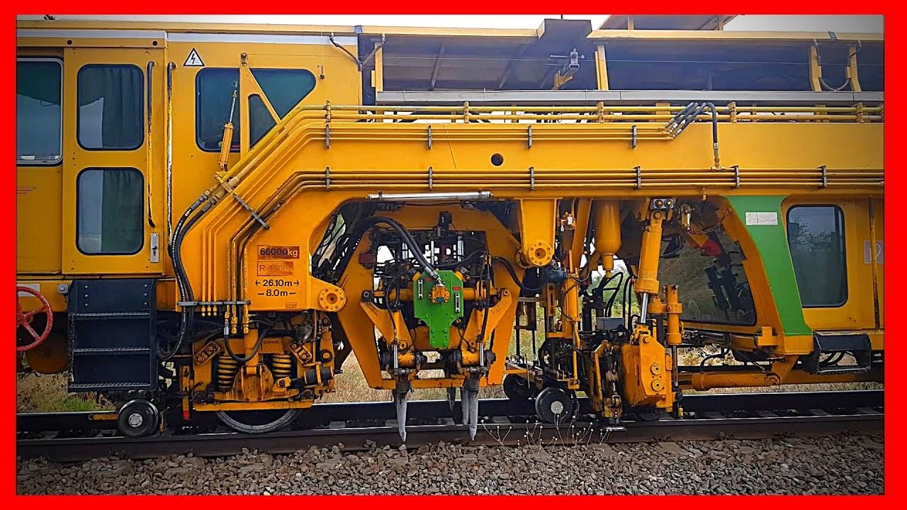 Why are Stones on Railway Tracks? Heavy Rail Machinery in Action - YouTube
