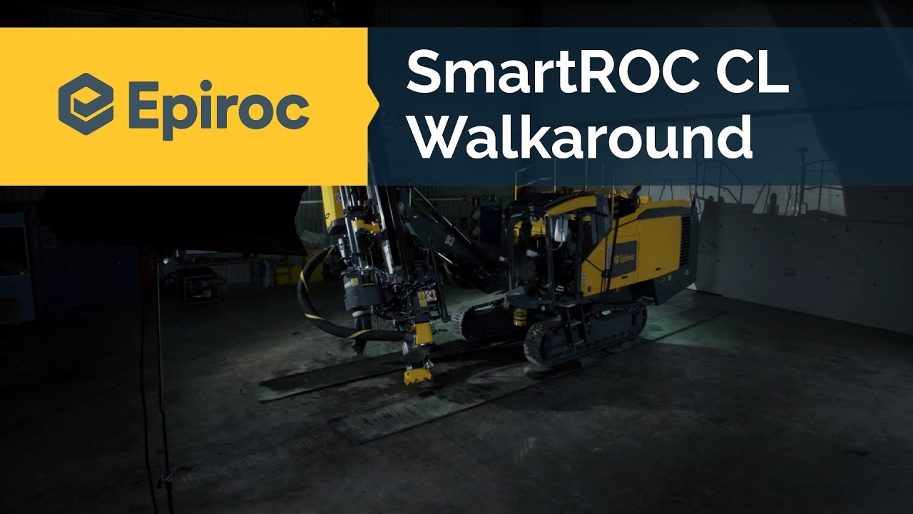 Epiroc SmartROC CL – Walkaround - YouTube