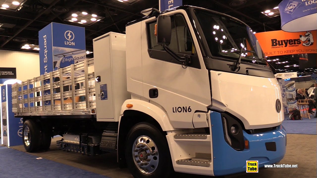 2022 Lion Electric - Lion6 Electric Truck - Walkaround Interior ...