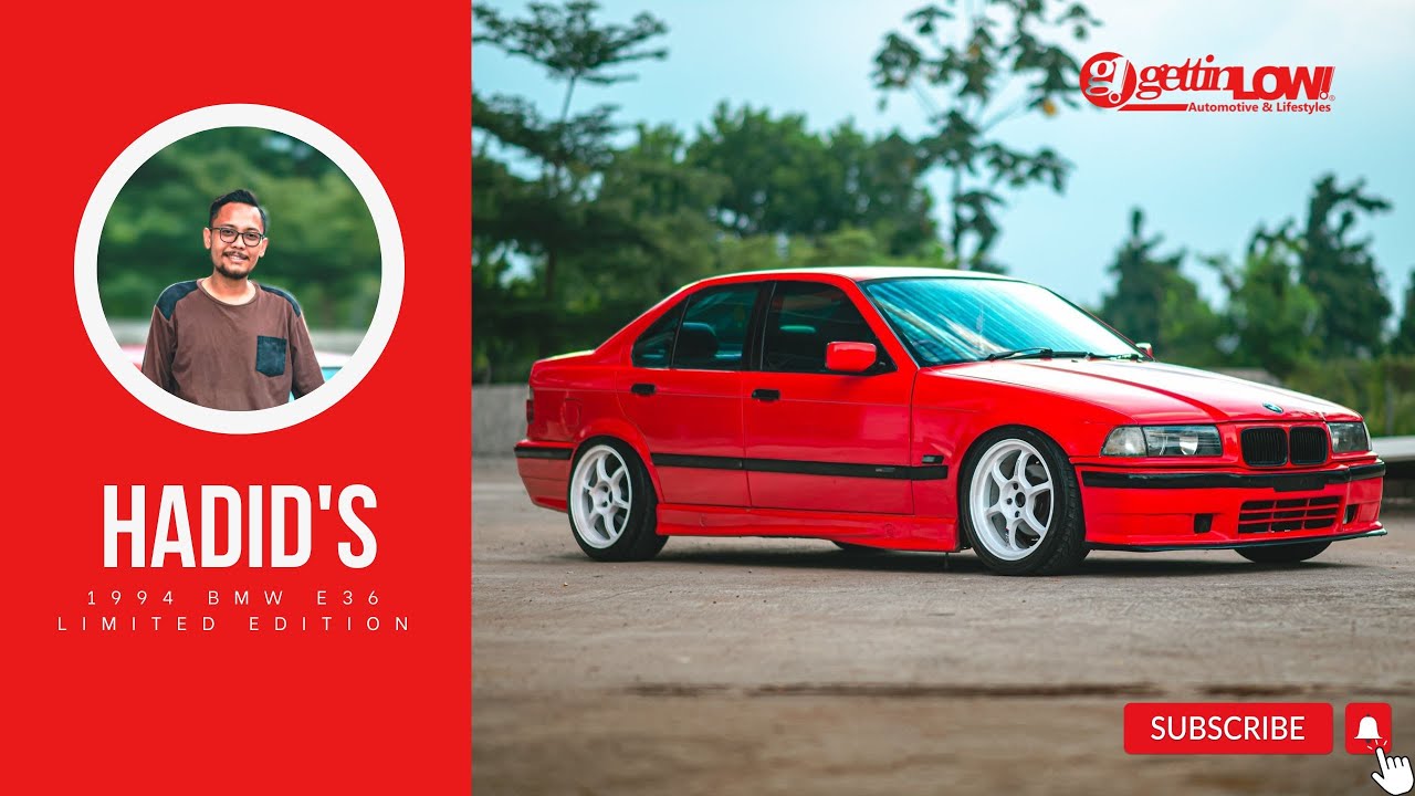 1994 BMW E36 LIMITED EDITION PUNYA BRO HADID | SPILL YOUR CAR - YouTube