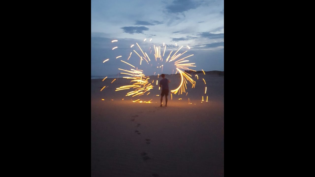 Budget Homemade Fireworks - YouTube