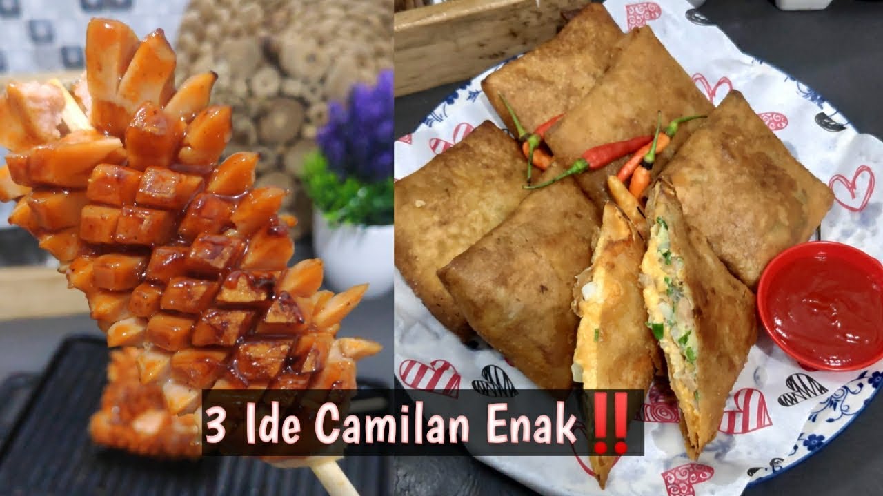 3 Ide Camilan enak‼️#food #cooking #recipe #snack #resepcamilan - YouTube