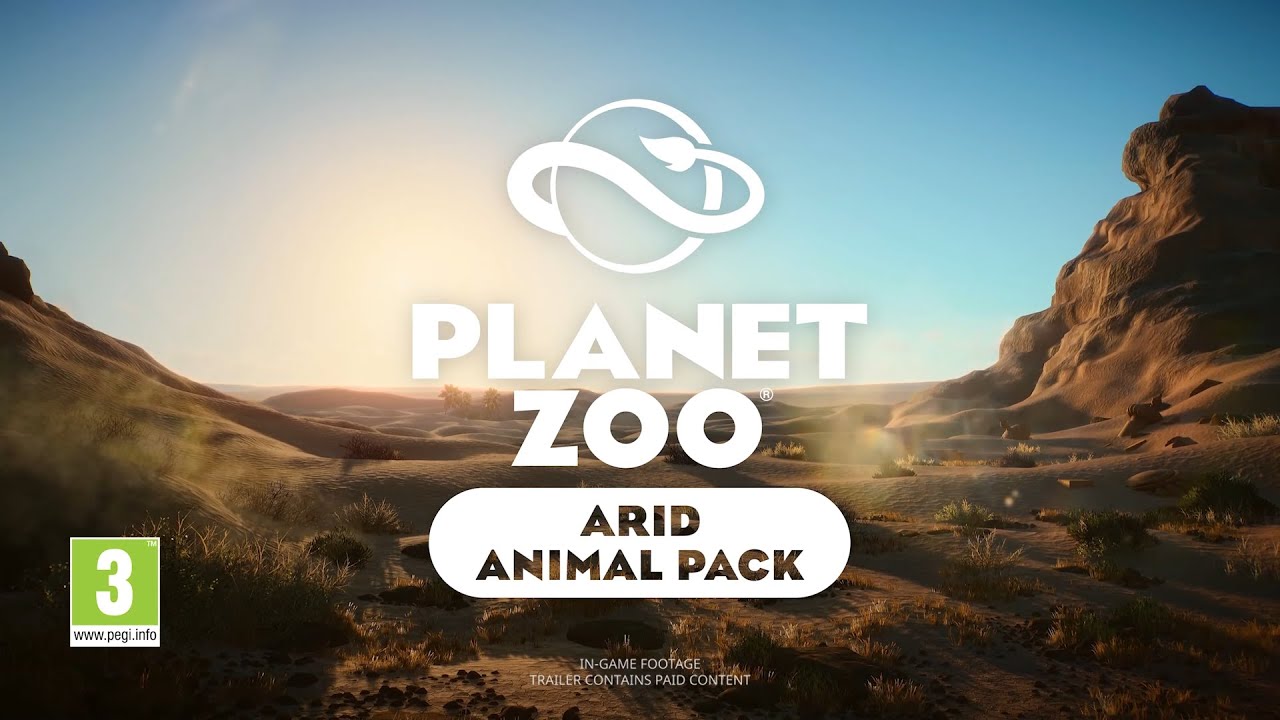 PLANET ZOO | TRAILERANALYSE - ARID ANIMAL PACK - YouTube