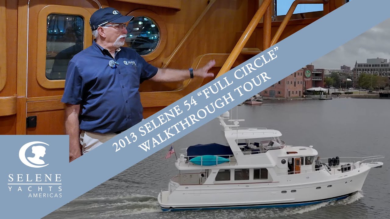 Selene 54 Yacht Walkthrough: ‘Full Circle’ Late-Night Tour at the 2024 ...