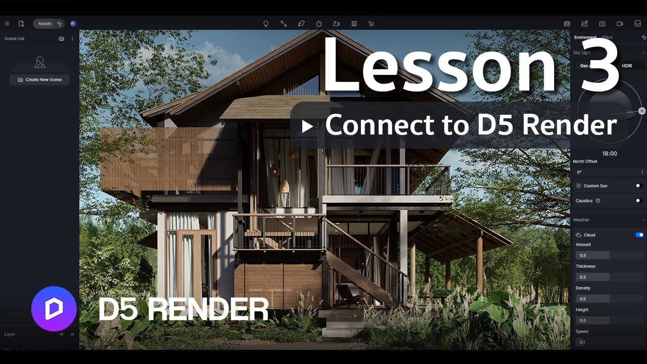 การจัดการไฟล์ D5 Render เพื่อไปทำงานในคอมเครื่องอื่นหรือส่งงานต่อให้คน ...