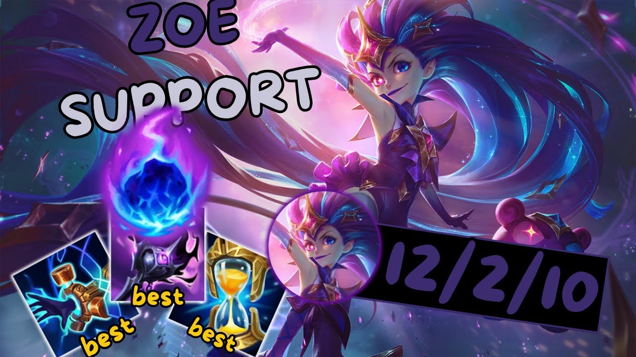 Zoe support is next level for setting up kills [Zoe Support] - YouTube