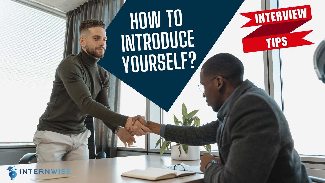 How to Make a Great First Impression: Introducing Yourself in an Interview - YouTube