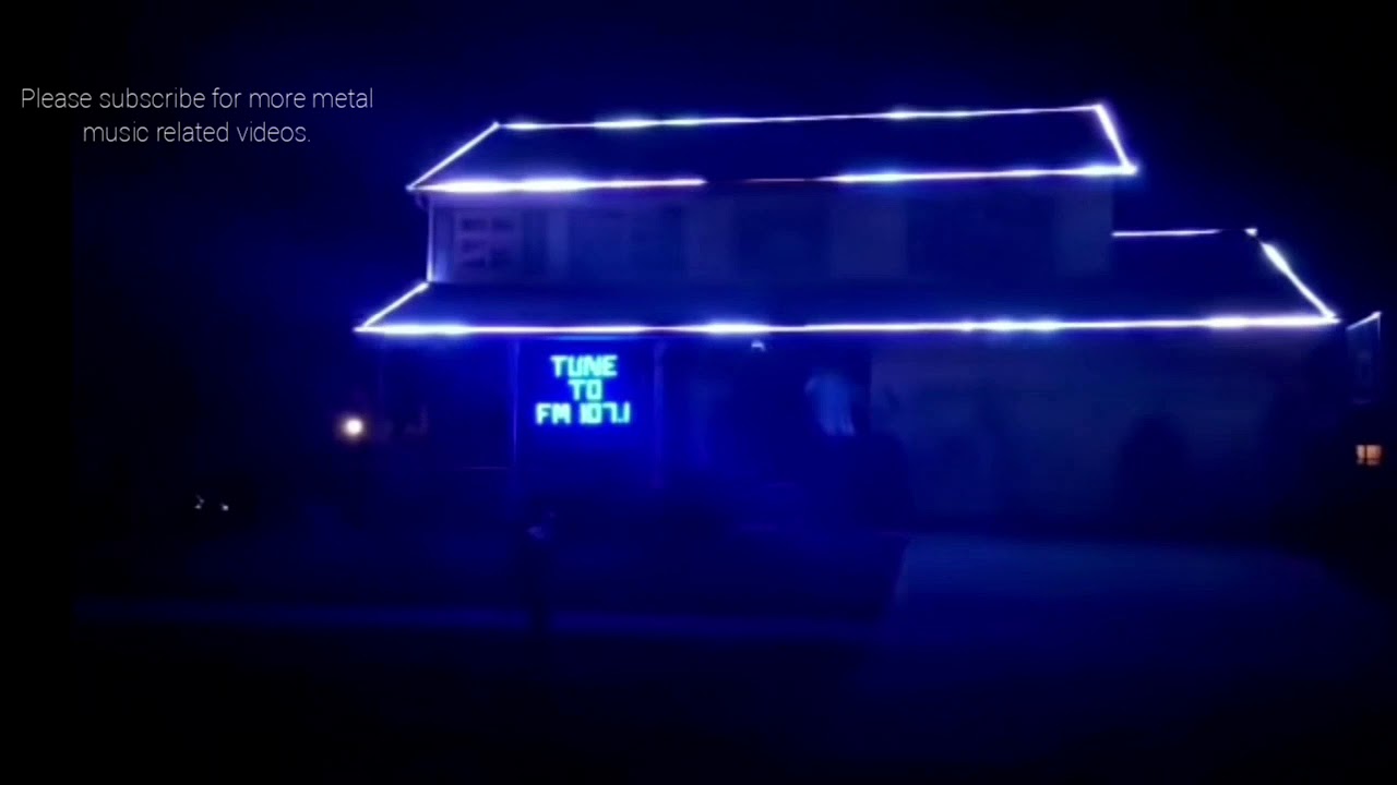 Metallica enter sand man light show - YouTube