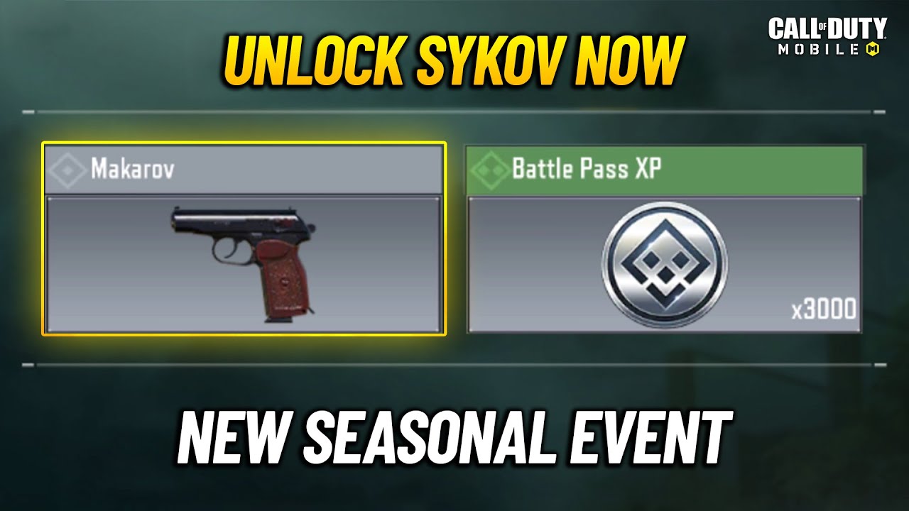 How to Unlock Makarov Pistol CODM | Sidearm Scuffle Seasonal Event Cod ...