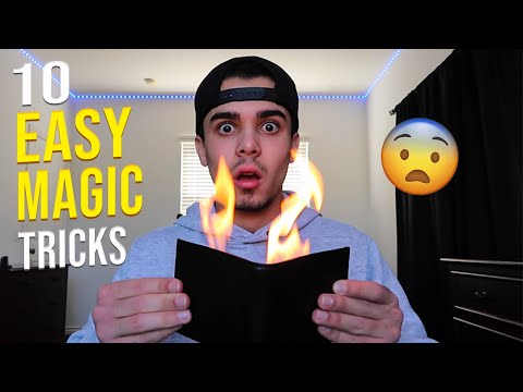 10 EASY MAGIC TRICKS YOU CAN DO