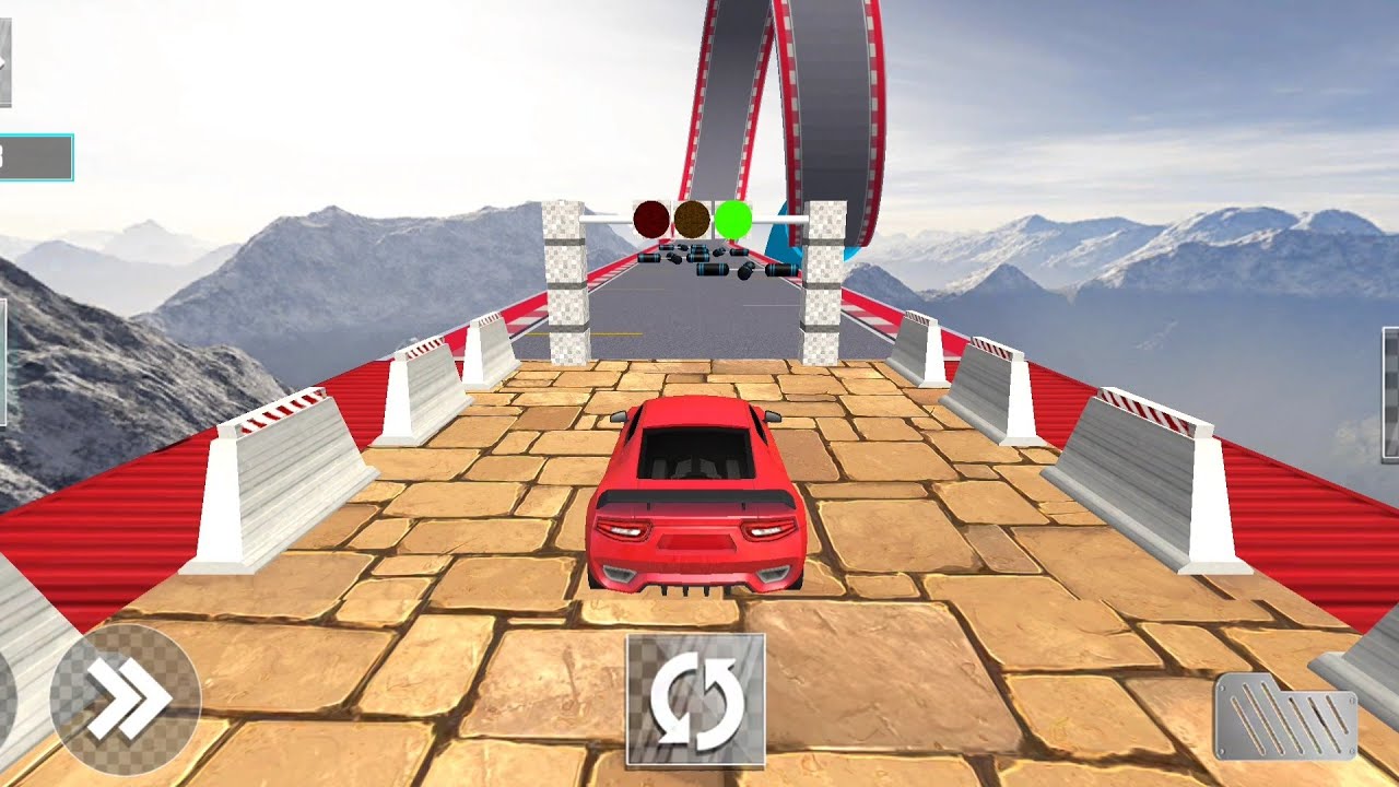 Impossible mega Ramps ultimate race | car Racing | Android Gameplay 🚒 ...