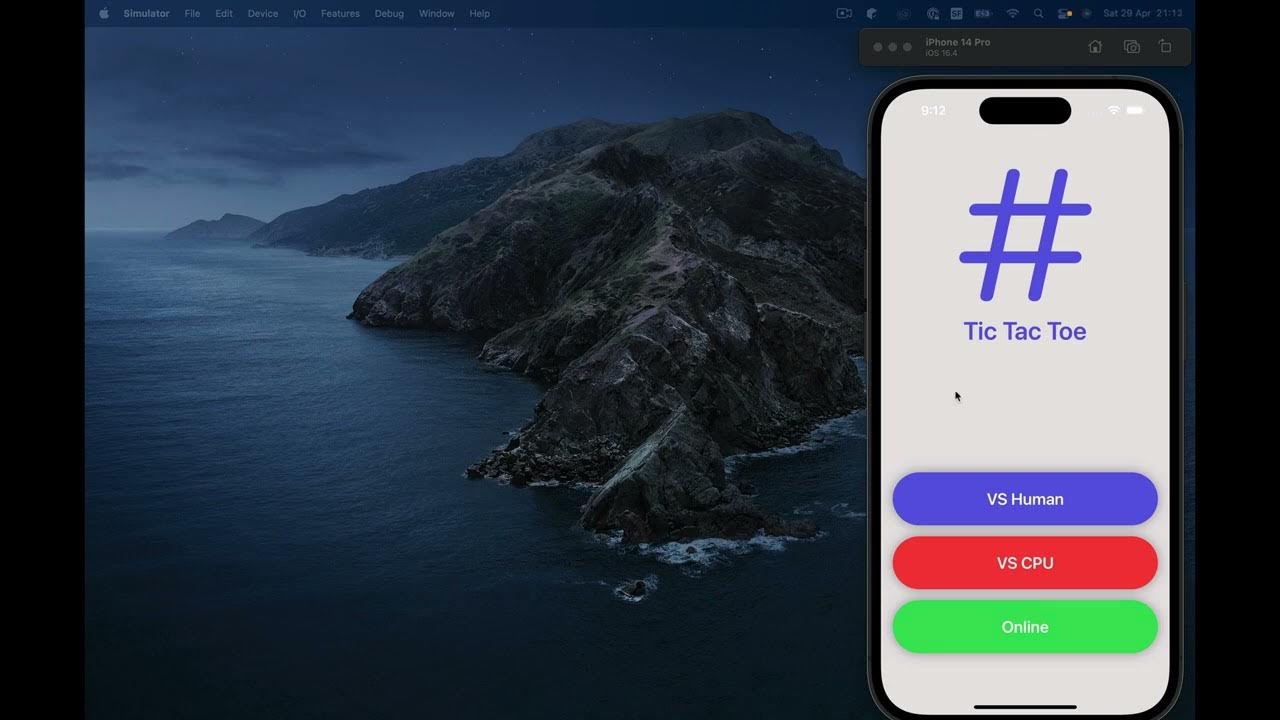 SwiftUI Online Game Tic Tac Toe (MVVM, Clean architecture) - YouTube