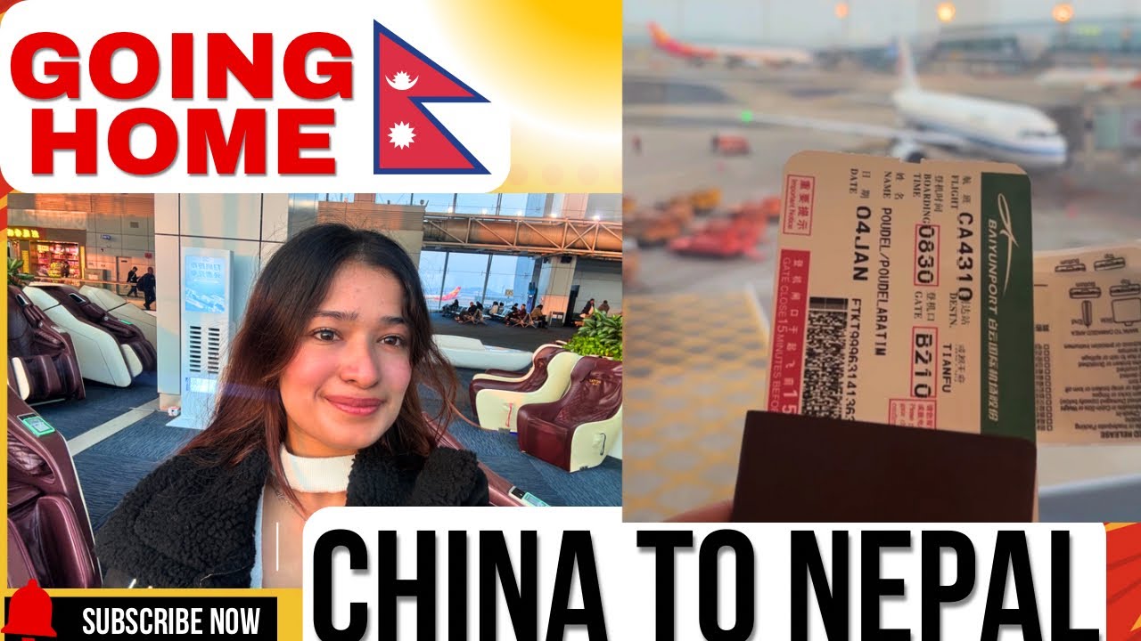 Going home from China during winter vacation - YouTube