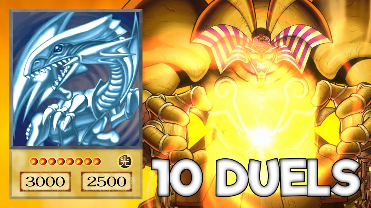 EXODIA DECK, FIRST TURN, BLUE-EYES WHITE DRAGON - 10 VICTORY DUELS ...