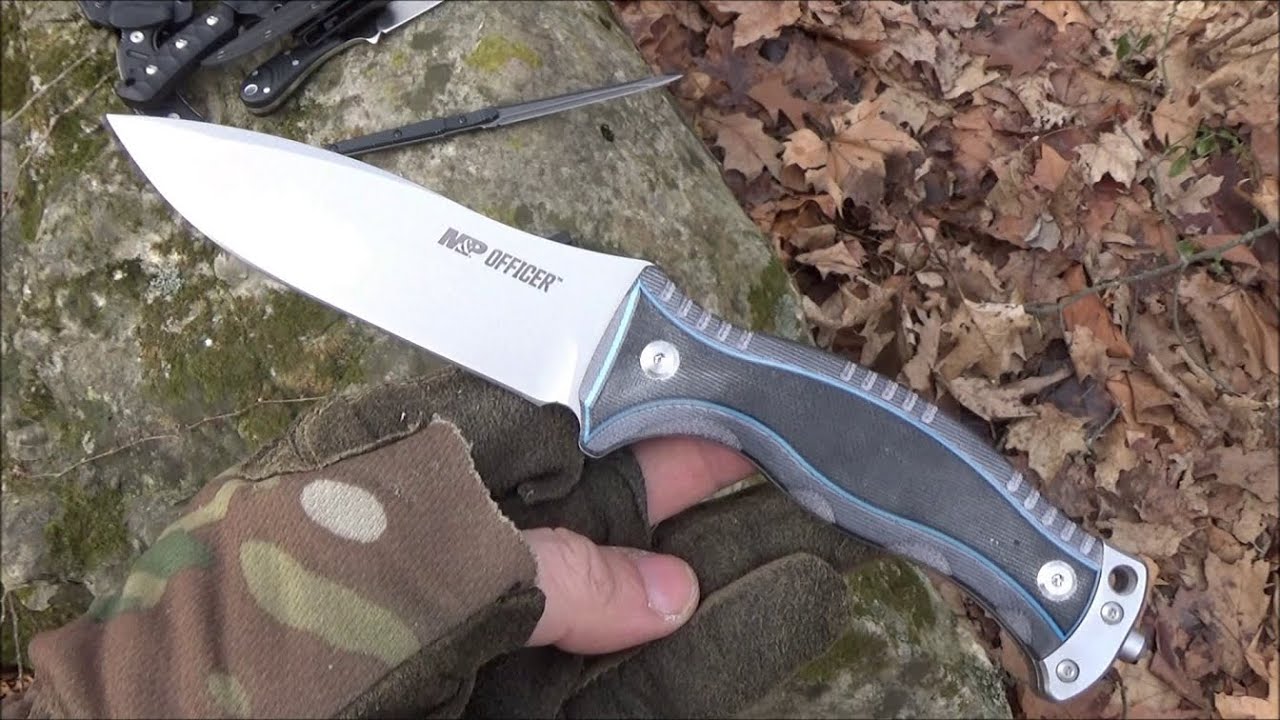 Smith & Wesson M&P Officer Knife ($22-33) Review - Tactical Utility ...