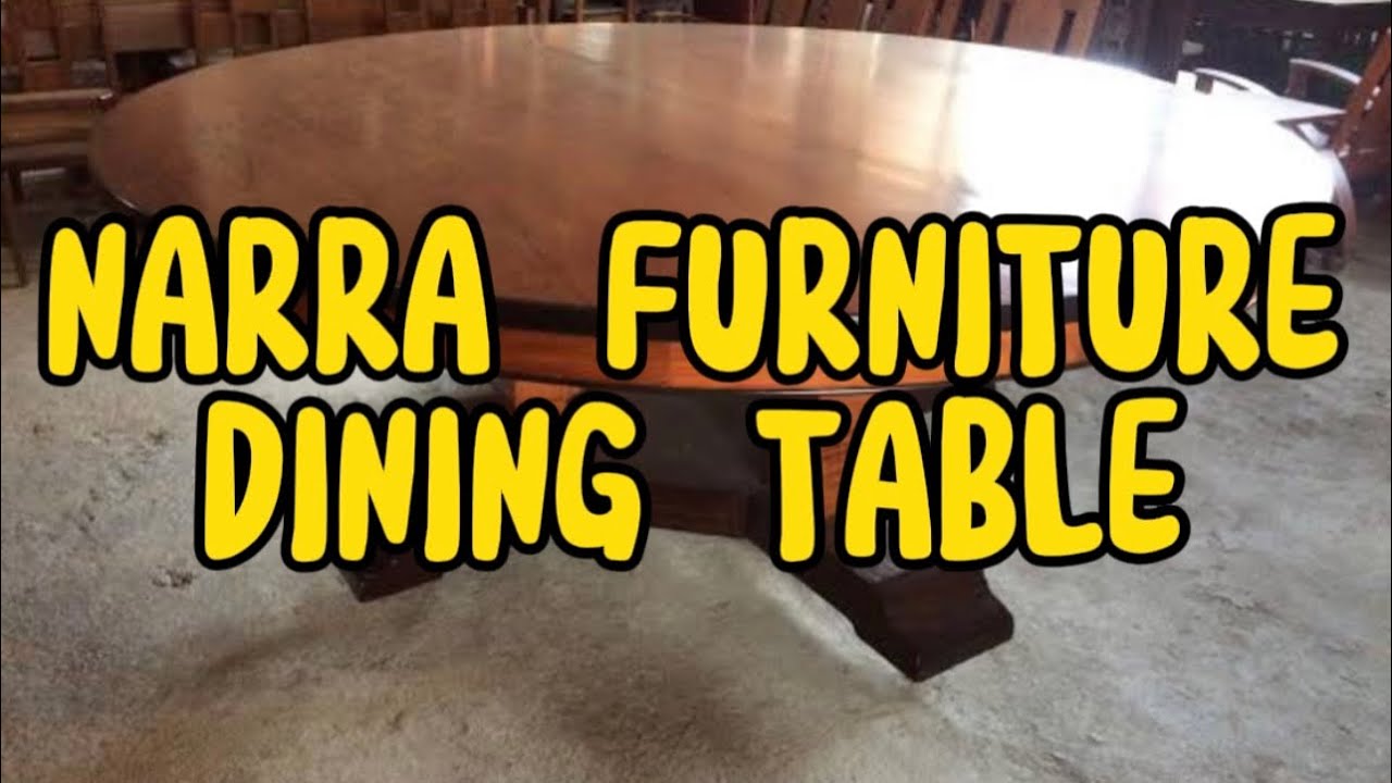 NARRA MADE FURNITURE DINING TABLES DESIGN - YouTube