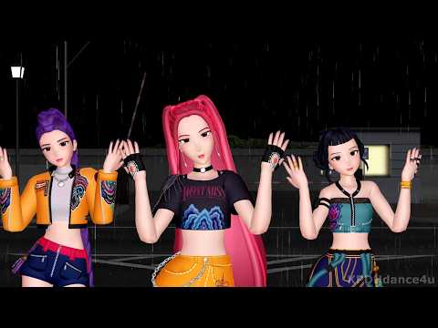 [MMD] Rain On Me, Boom Clap - HUNTR/X Rumi, Zoey, Mira dance Kpop Demon Hunters Huntrix