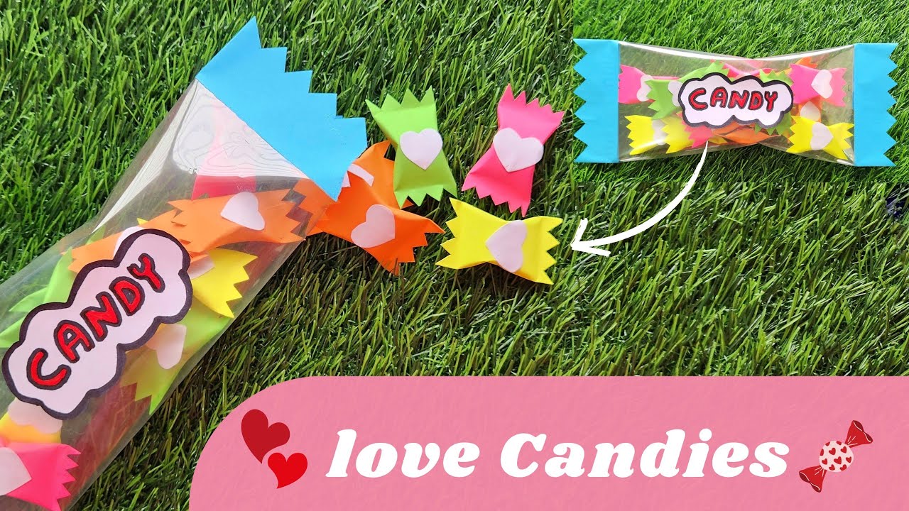 Love Candies for your partner / DIY Candy Love Notes / Valentine's Day ...