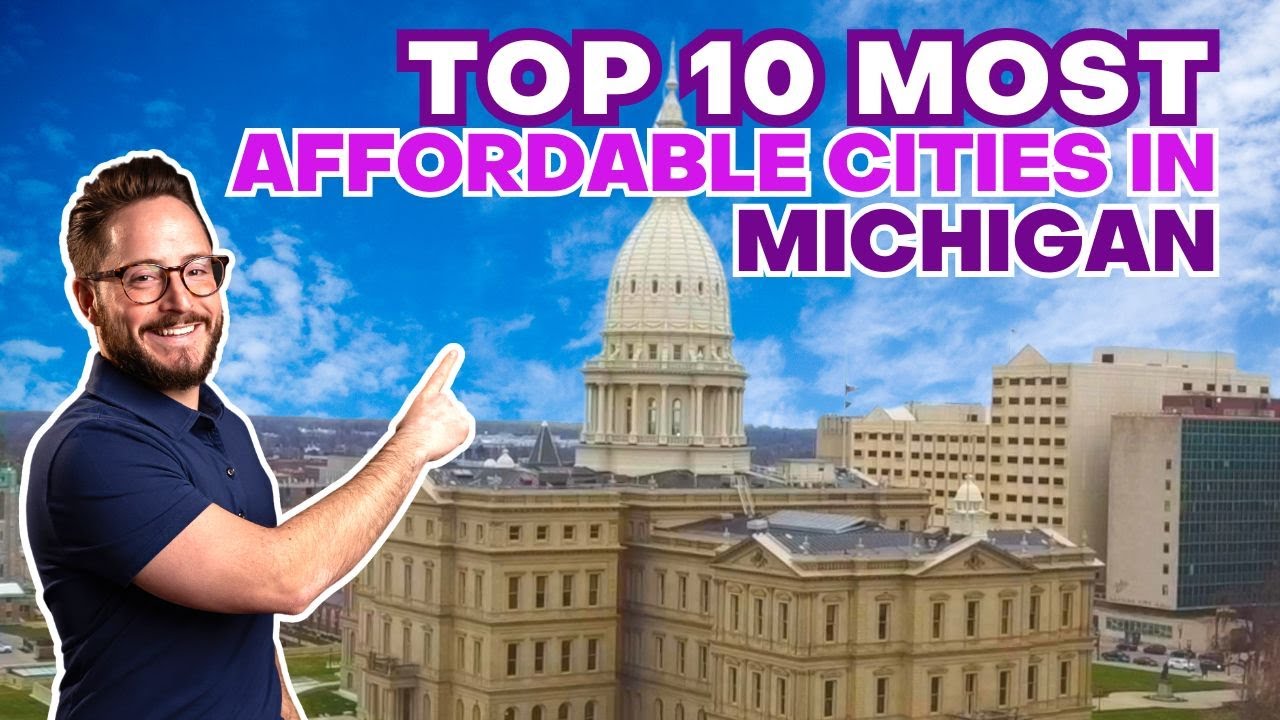 10 Most Affordable Cities in Michigan - YouTube