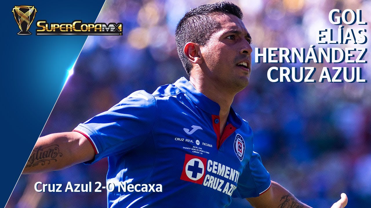 Gol de E. Hernández | Cruz Azul 2 - 0 Necaxa | Super Copa MX - 2019 ...