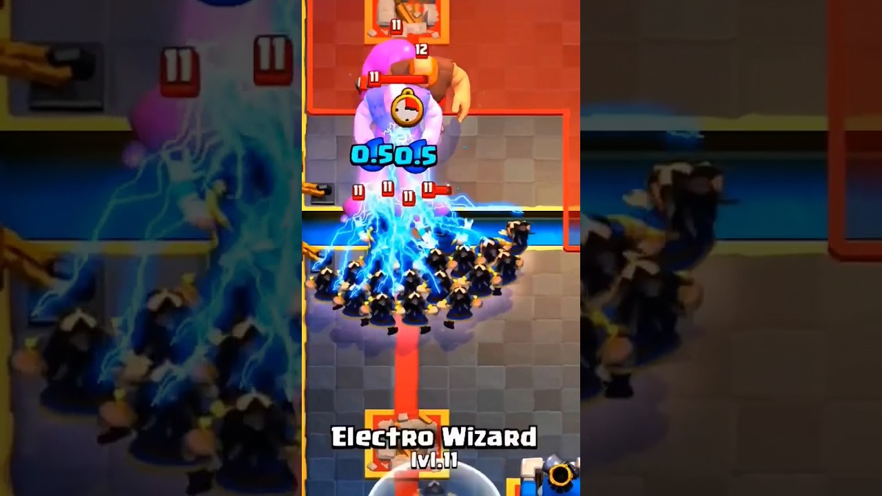 Maximum electro wizard record #clash #clashroyale #supercell #memes # ...