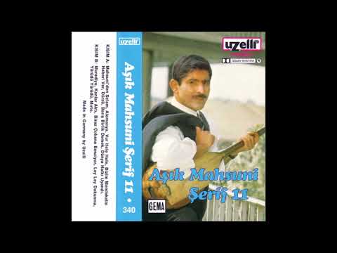 MAHZUNİ ŞERİF  DÜRZÜ.ÜZELLİ ORJİNAL KASET.1986 YILI