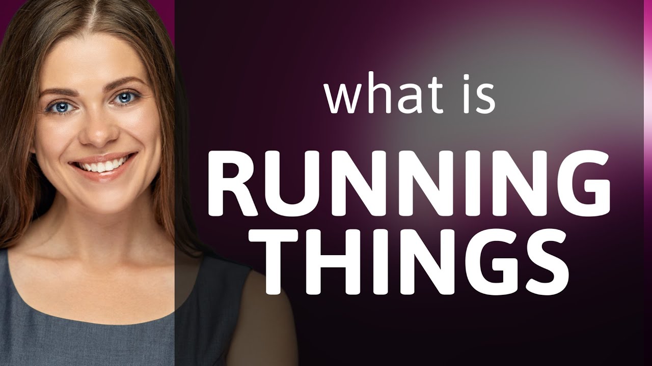 Understanding "Running Things": A Guide to English Phrases - YouTube