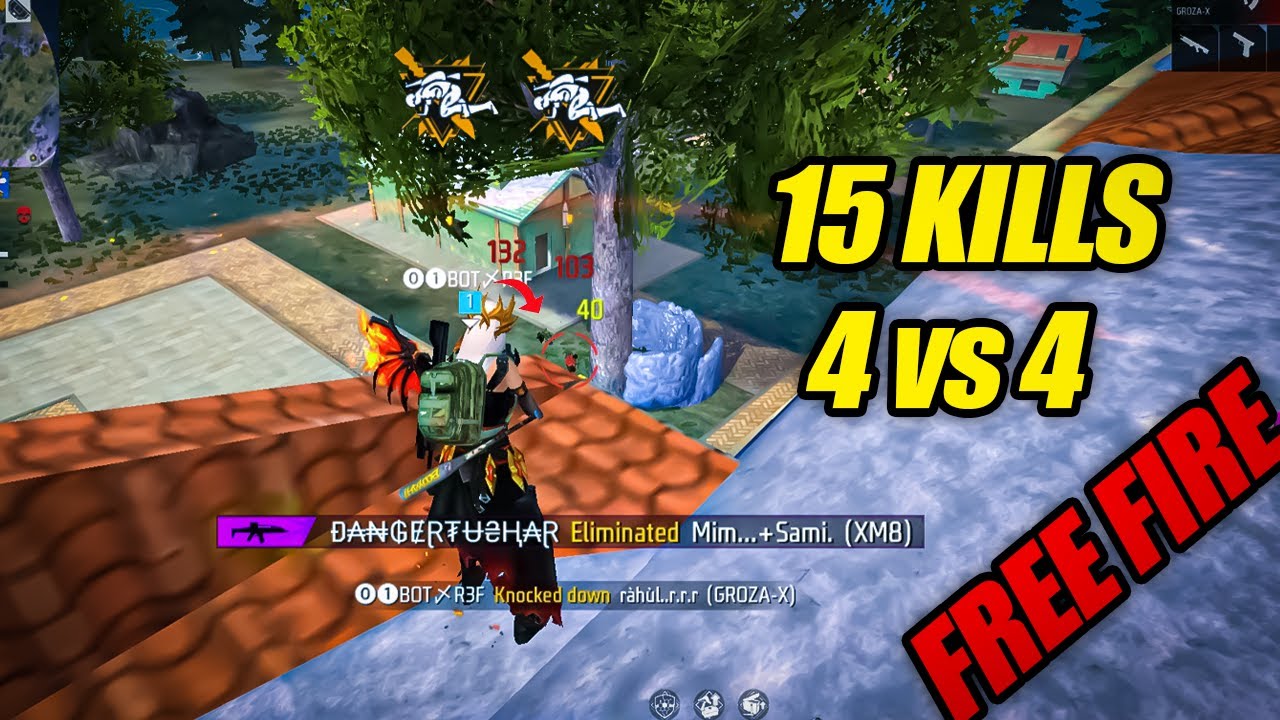 [GK007] EPIC SQUAD VS SQUAD 15 KILLS FULL GAMEPLAY | WIPING OUT SQUADS ...
