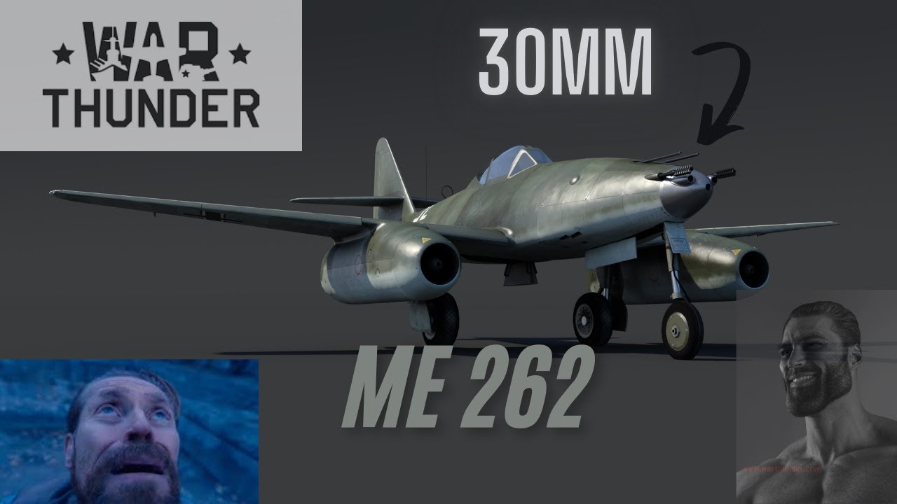 playing the Plane/Tank shredder | Me 262 A1a/U1 gameplay | #warthunder ...