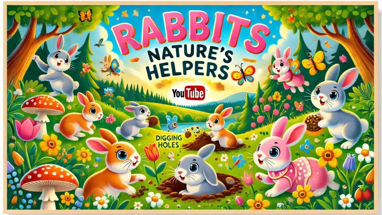 How Rabbits Help Our Planet – Fun Learning for Kids! - YouTube