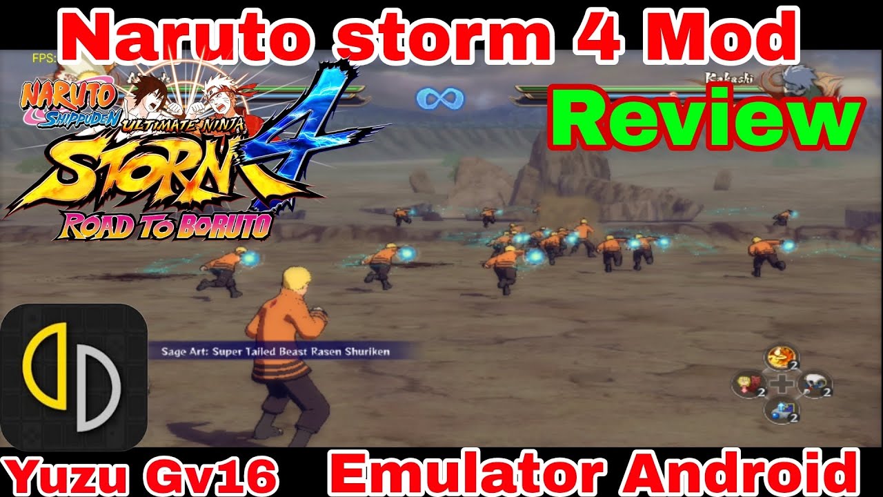 Naruto storm 4 - Review Mod Naruto android offline - YouTube