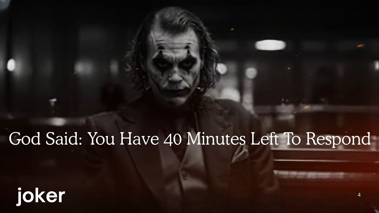 God Said, You Have 40 Minutes Left _ Open This Now Or Miss What's About ...
