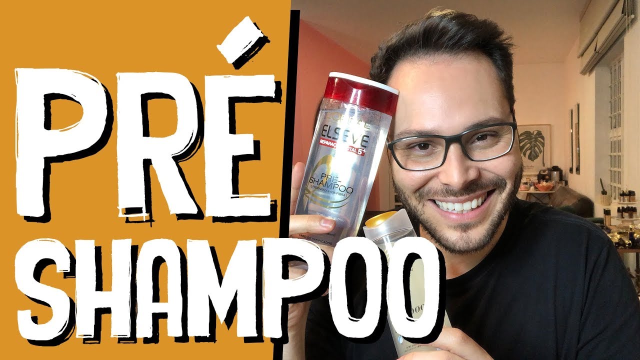 FALANDO DE PRÉ-SHAMPOO! - YouTube