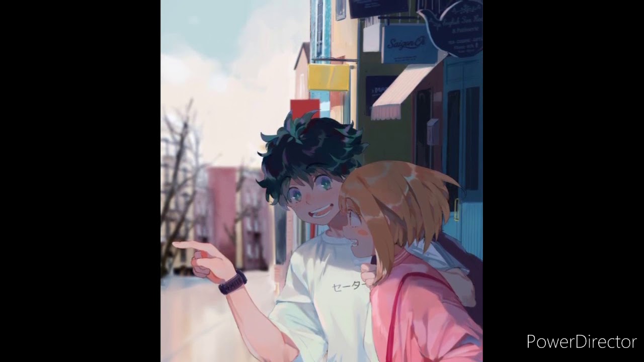 Deku x uraraka/izuocha - shape of you nightcore - YouTube