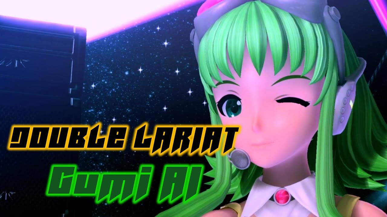 【Gumi AI】Double Lariat【SynthVカバー + Project Diva MegaMix PV】 - YouTube