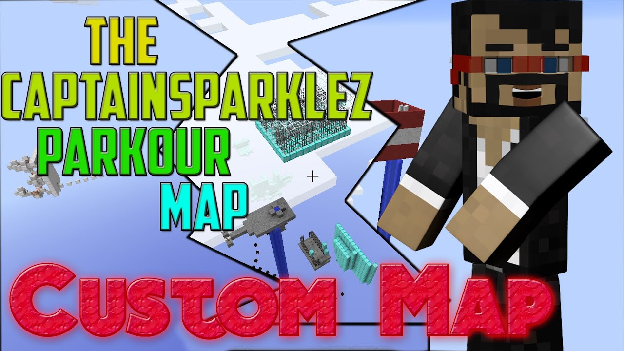 Minecraft : CaptainSparklez Parkour/Puzzle/Adventure Map [CUSTOM MAP ...