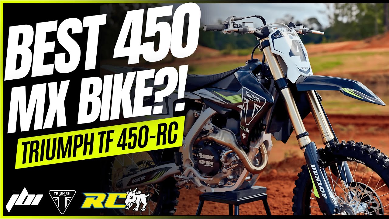 All-New Triumph TF 450-RC Edition is FINALLY Unveiled! - YouTube