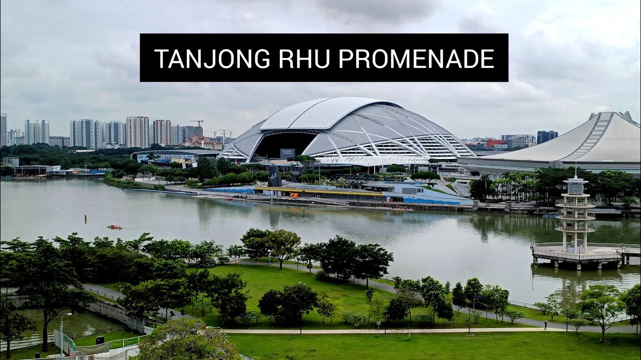 TANJONG RHU PROMENADE VIEW FROM PEBBLE BAY. - YouTube