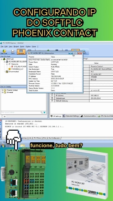 Configurando IP do SoftPLC Phoenix Contact #clp #softplc # ...