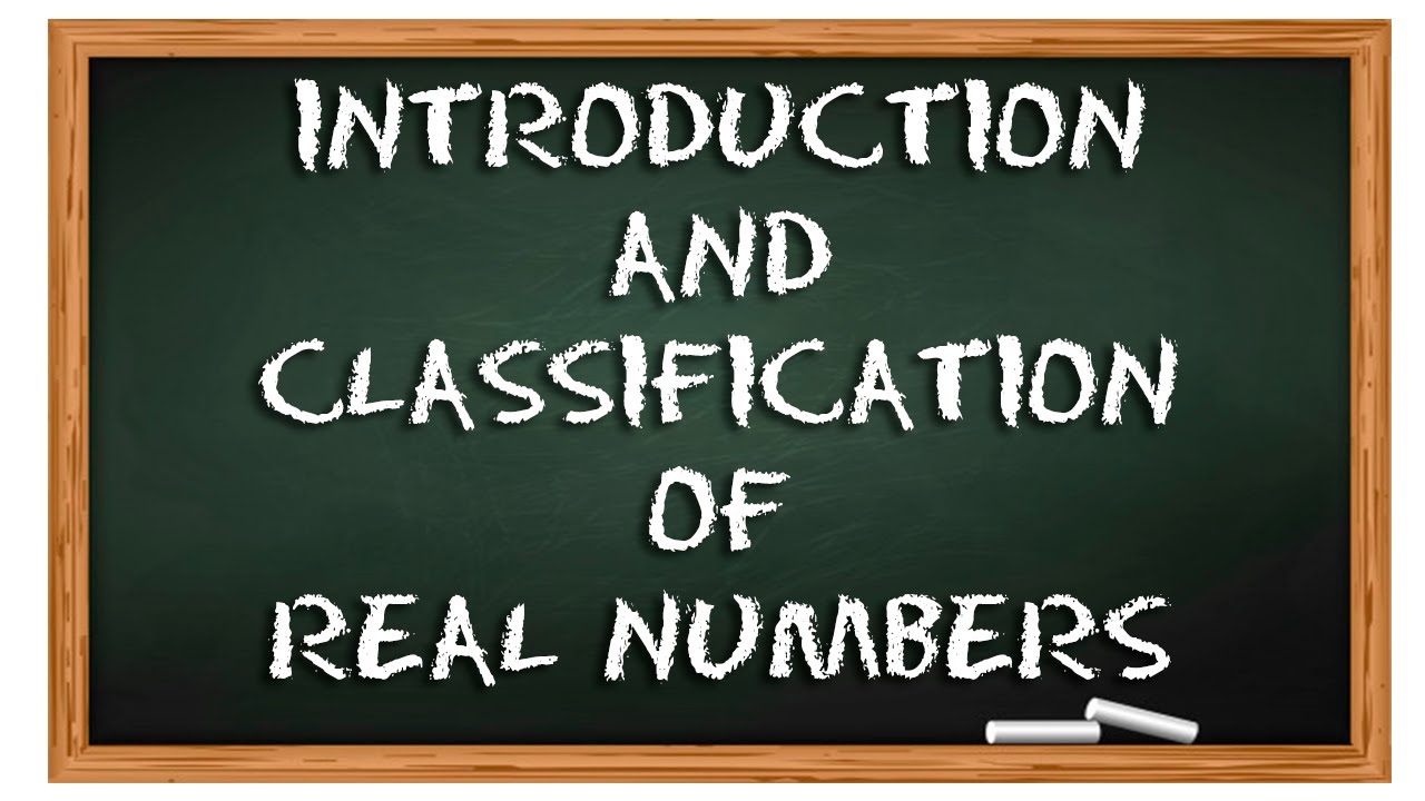 1 Introduction and Classification of Real Numbers | Chapter 1 | CBSE ...