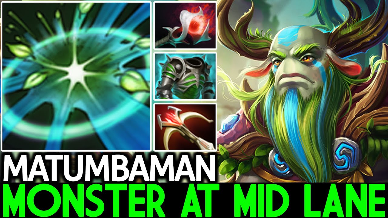 MATUMBAMAN [Natures Prophet] Real Monster at Mid Lane Master Gank Dota ...