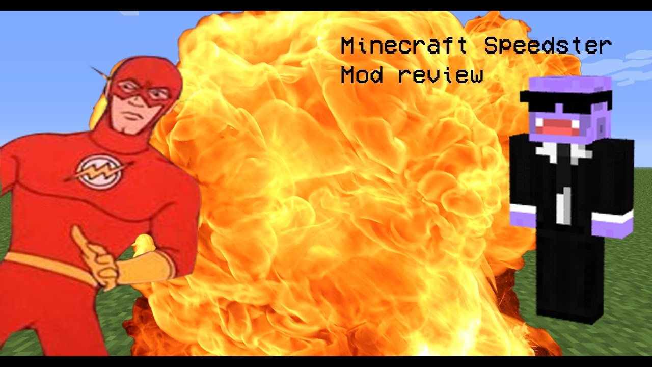 Minecraft Mod Review: The Speedster Mod Update 1.0.1 - YouTube