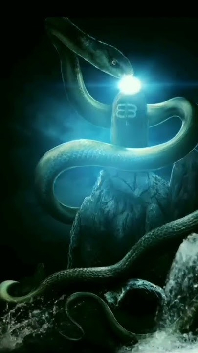 shiv linga with nag dev#sanatandharma #sanatan #shortvideo #shiv #ram # ...
