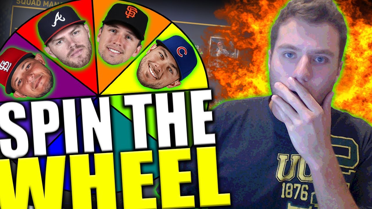 SPIN THE WHEEL OF MLB PLAYERS 2 MLB THE SHOW 17 SQUAD BUILDER SPIN THE WHEEL OF MLB PLAYERS 2 MLB THE SHOW 17 SQUAD BUILDER