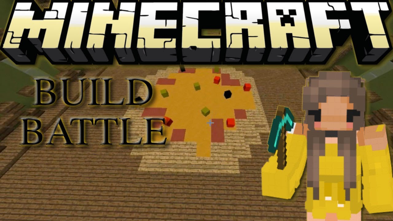 Minecraft Mini-Game #8 - BUILD BATTLE - "Ugly Pizza" - YouTube