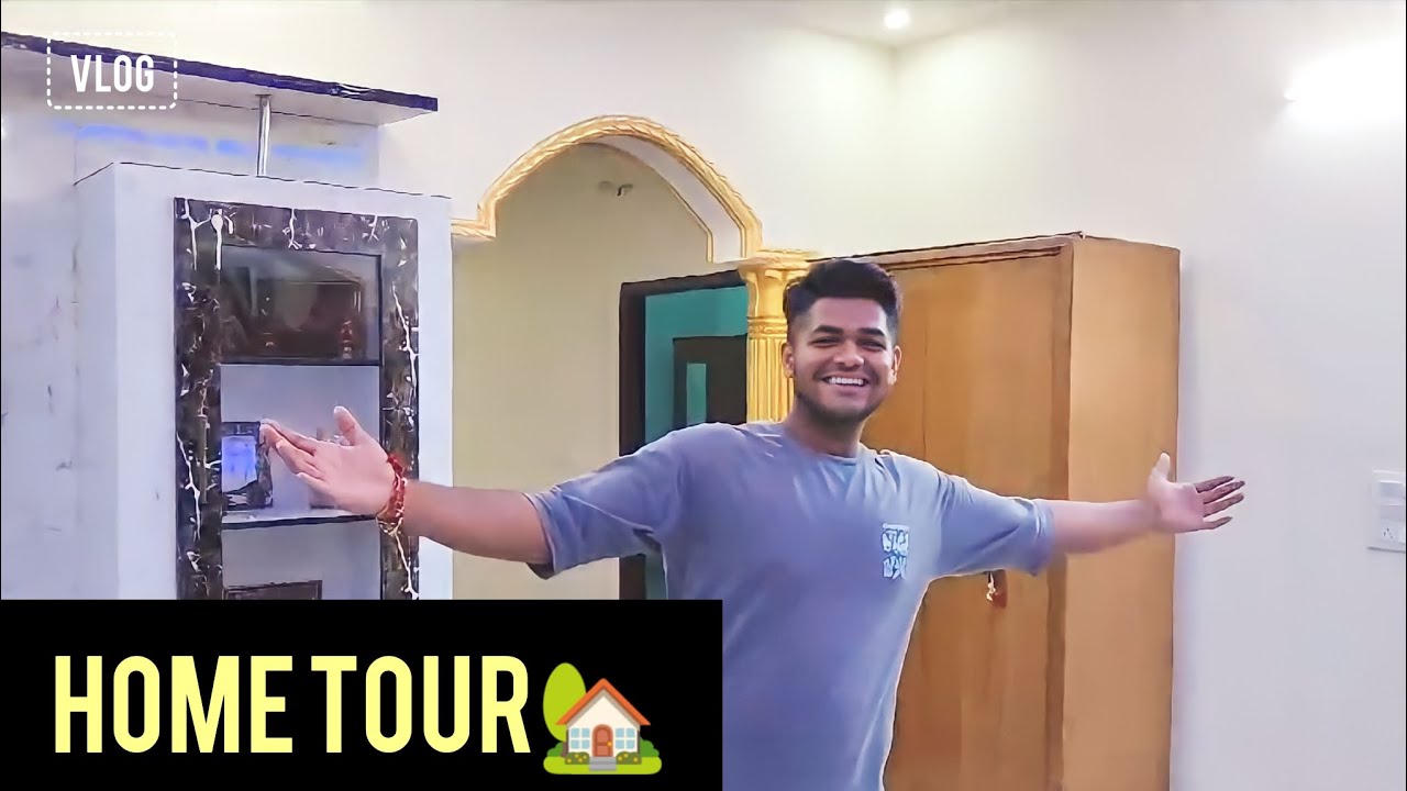 VLOG NO:13 Home tour by nikhil panwar 🏡😂|NIKHIL PANWAR VLOGS ️|JAI ...