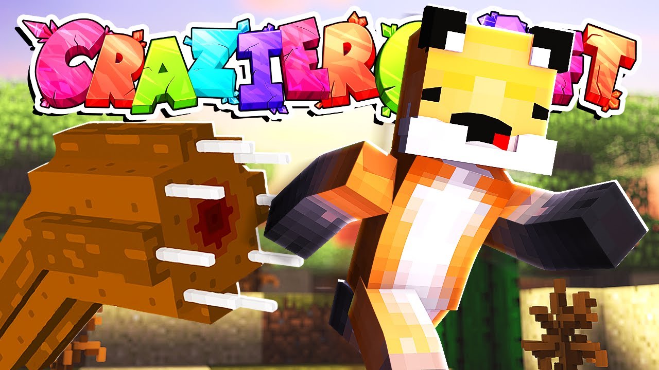 WE'RE BACK AND WE'RE SCARED OF WORMS - Minecraft CrazierCraft SMP EP 06 ...