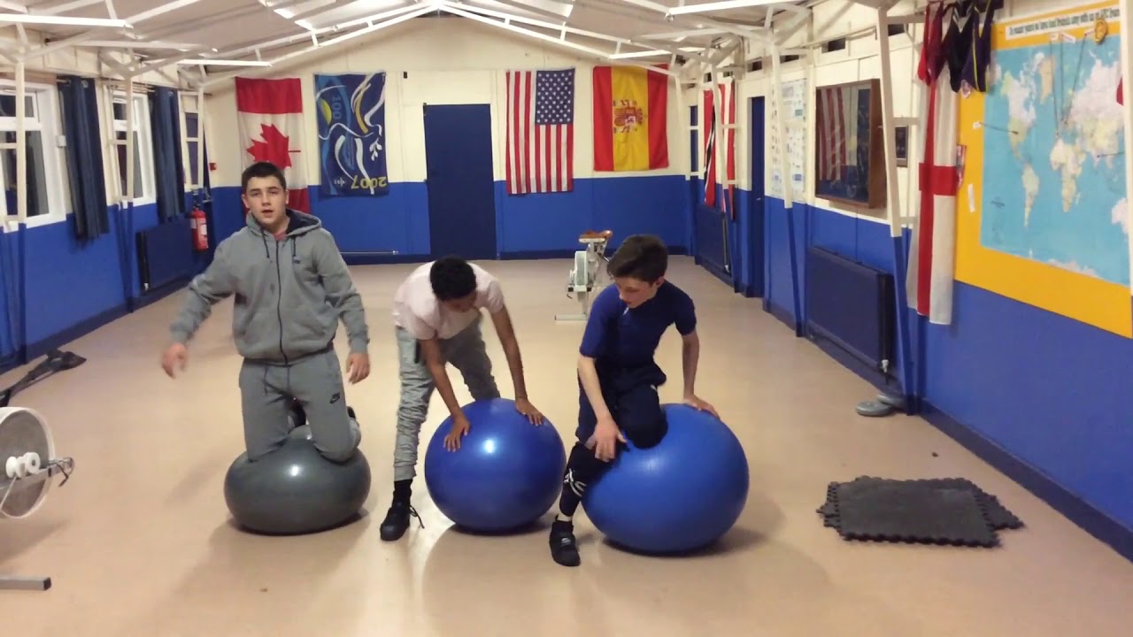 Swiss Air Ball balance - YouTube