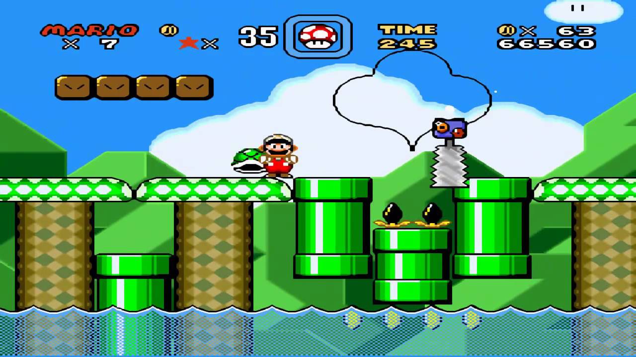 Lets Play Super Mario World: Adventures on Petite Island - YouTube