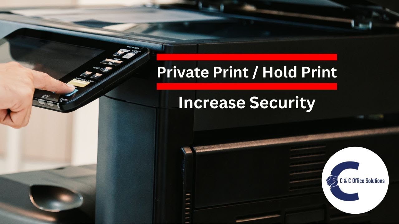 Printing Using Private and Hold Print - YouTube